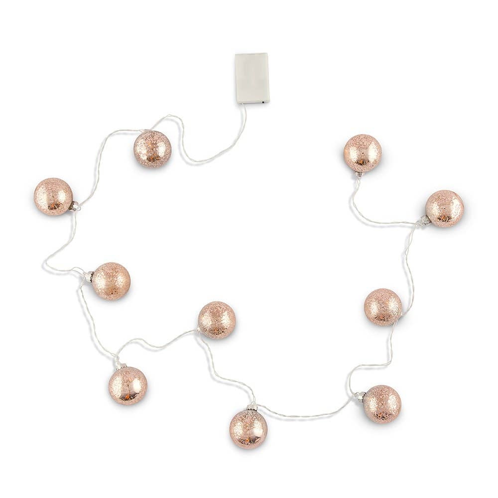 Decorative Battery-Operated LED String Lights - Gold Mercury - Walmart.com
