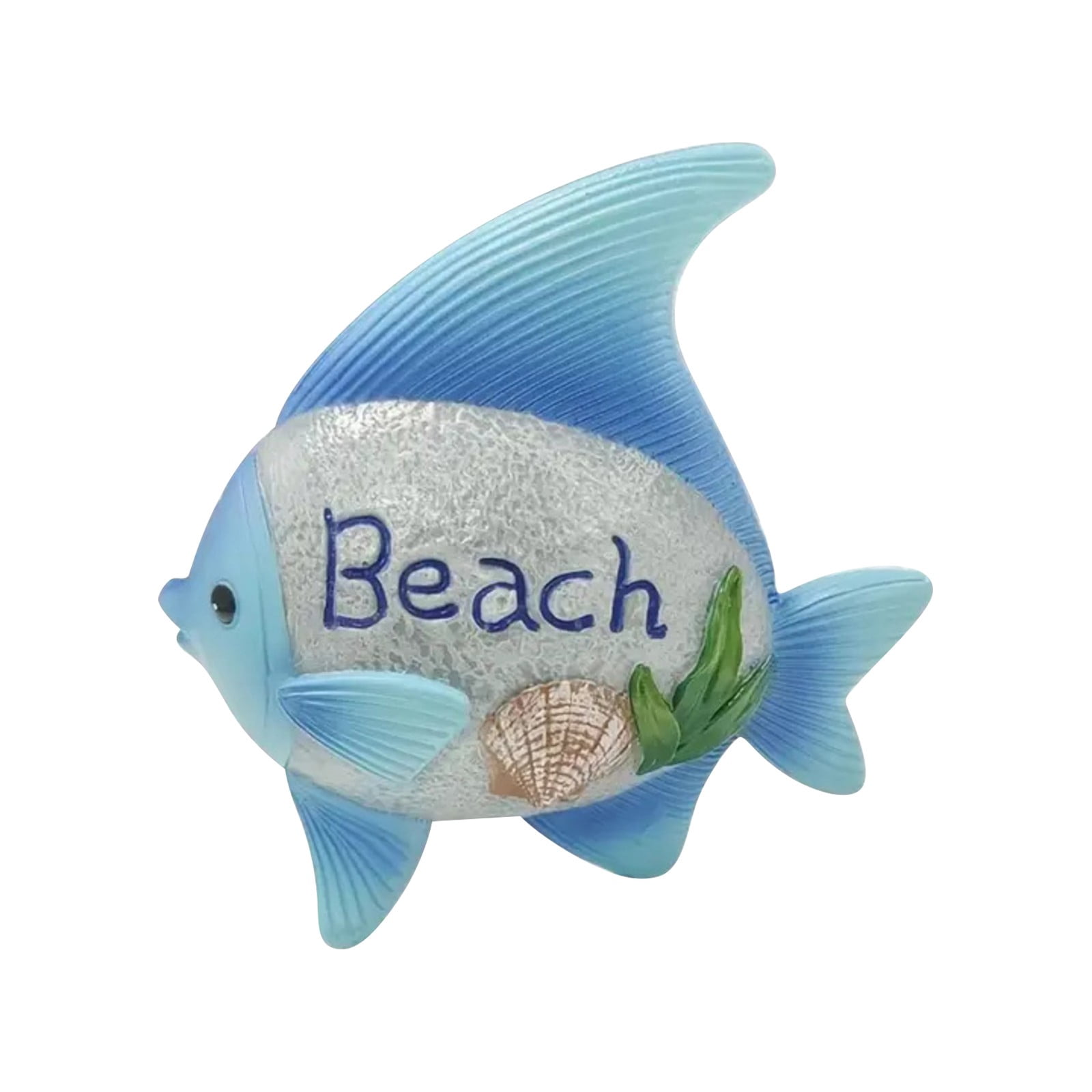 Decorative Beach-Themed Fish Magnet for Home Decor, Coastal Style, Hand ...