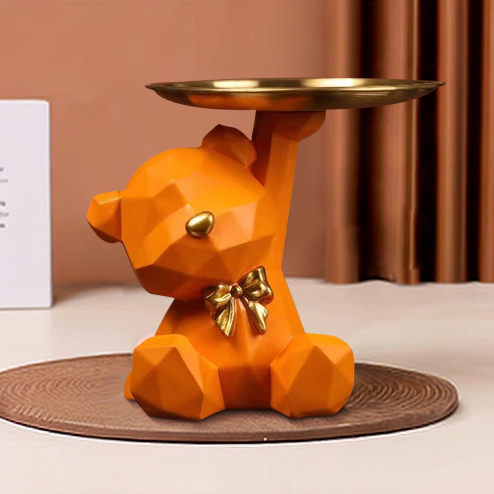 Decorative Bear Tray under $5! Kadlawus Decorative Bear Tray, Resin ...