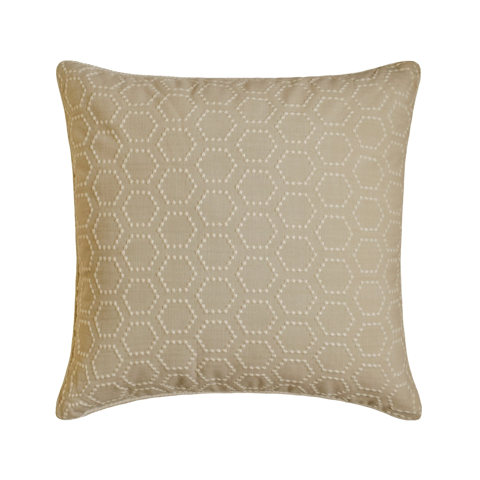 Decorative Beige European Shams 26x26 inch (65x65 cm), Linen Euro Size ...