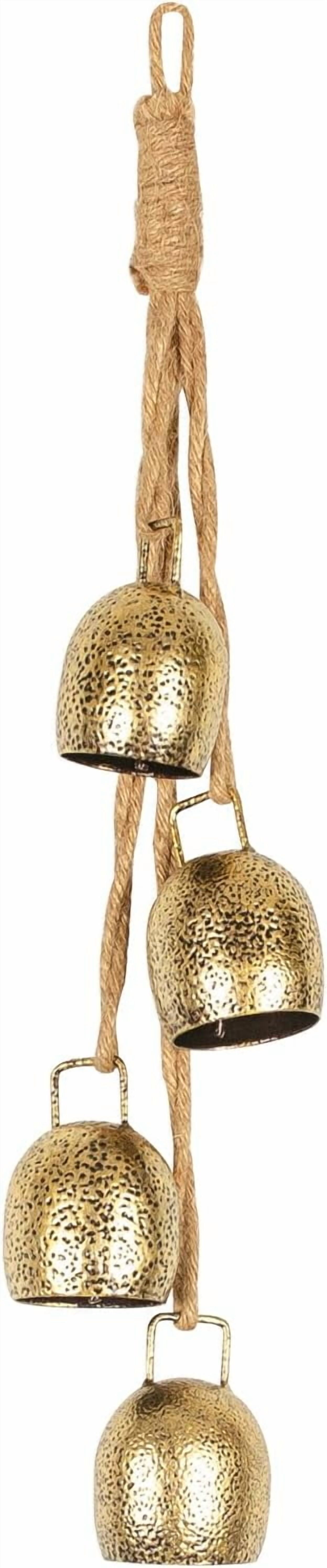Decorative Bull Bells, 4-Piece Set of Harmonious Vintage Handmade ...