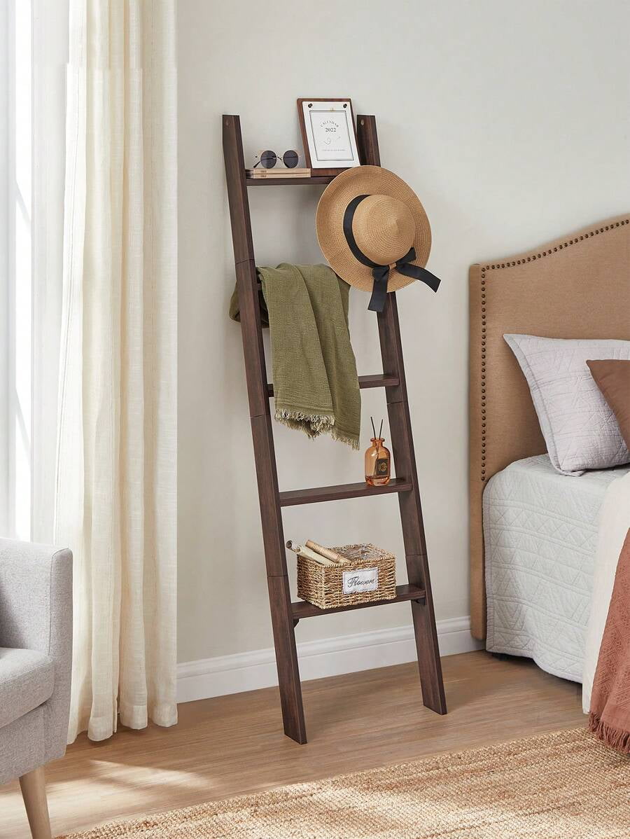 Decorative Blanket Ladder Farmhouse - For The Living Room, 5-Tier ...