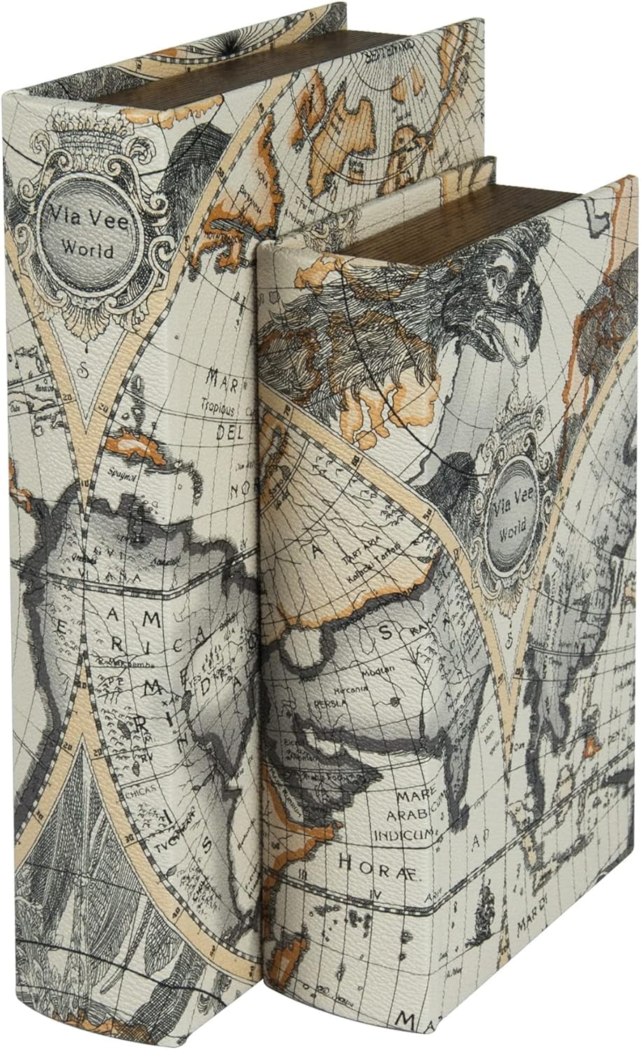 Decorative Book Boxes for Home Decor: Faux Books for Bookshelf ...