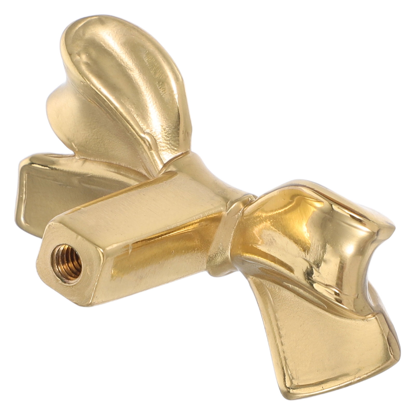 Decorative Bow Knobs for Dresser Brass Cabinet Handles Gold Drawer ...