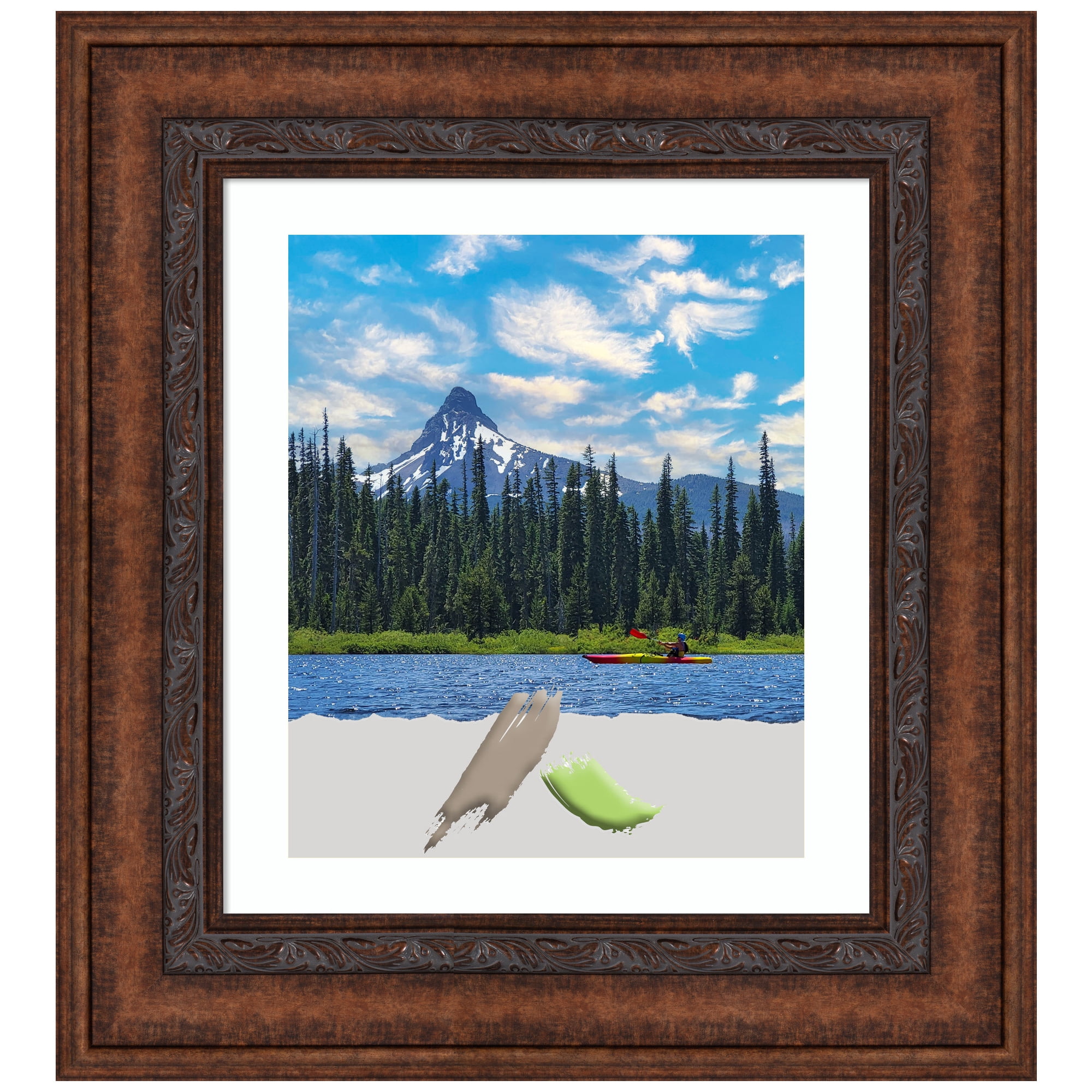 Decorative Bronze Picture Frame, Photo Frame, Art Frame - Walmart.com