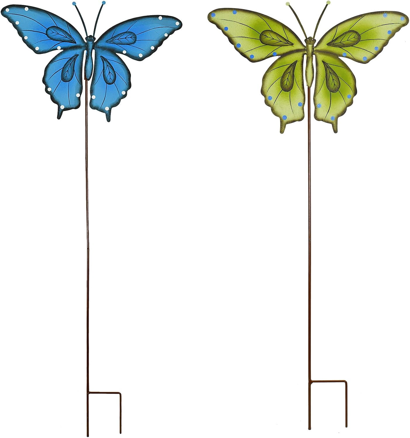 Decorative Butterfly Garden Decor Outdoor Butterfly Garden Stake Decor ...