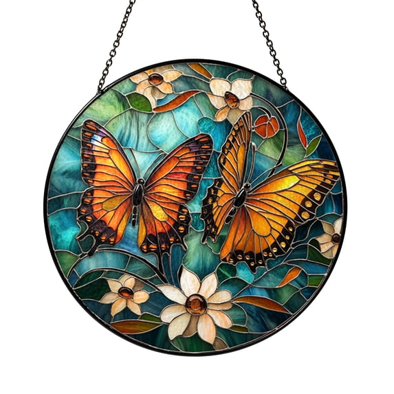 Decorative Butterfly Glass Suncatcher for Window - Walmart.com