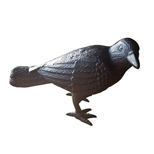 Decorative Cast Iron Crow, Black, Head Side, JS-90-7115 - Walmart.com