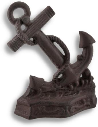 Decorative Cast Iron Nautical Anchor Doorstop - Walmart.com