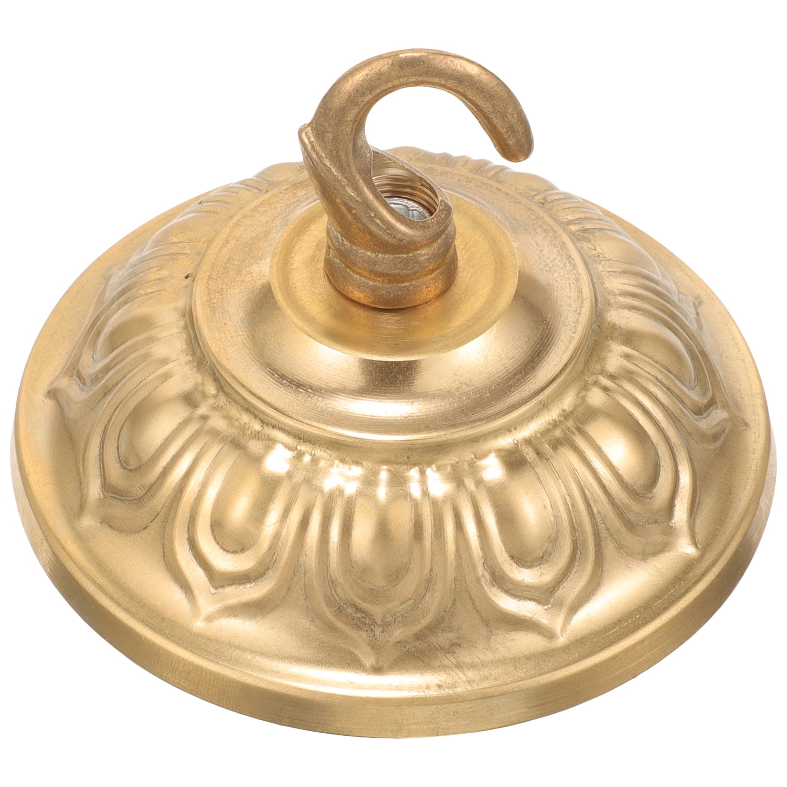 Raindrops Golden Chandelier Canopy with Hook Metal Plate for Pendant ...