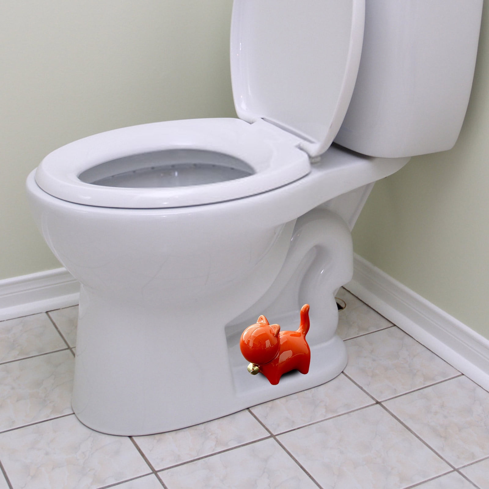 Decorative Ceramic Toilet Bolt Caps | Blue and White Porcelain Animal ...