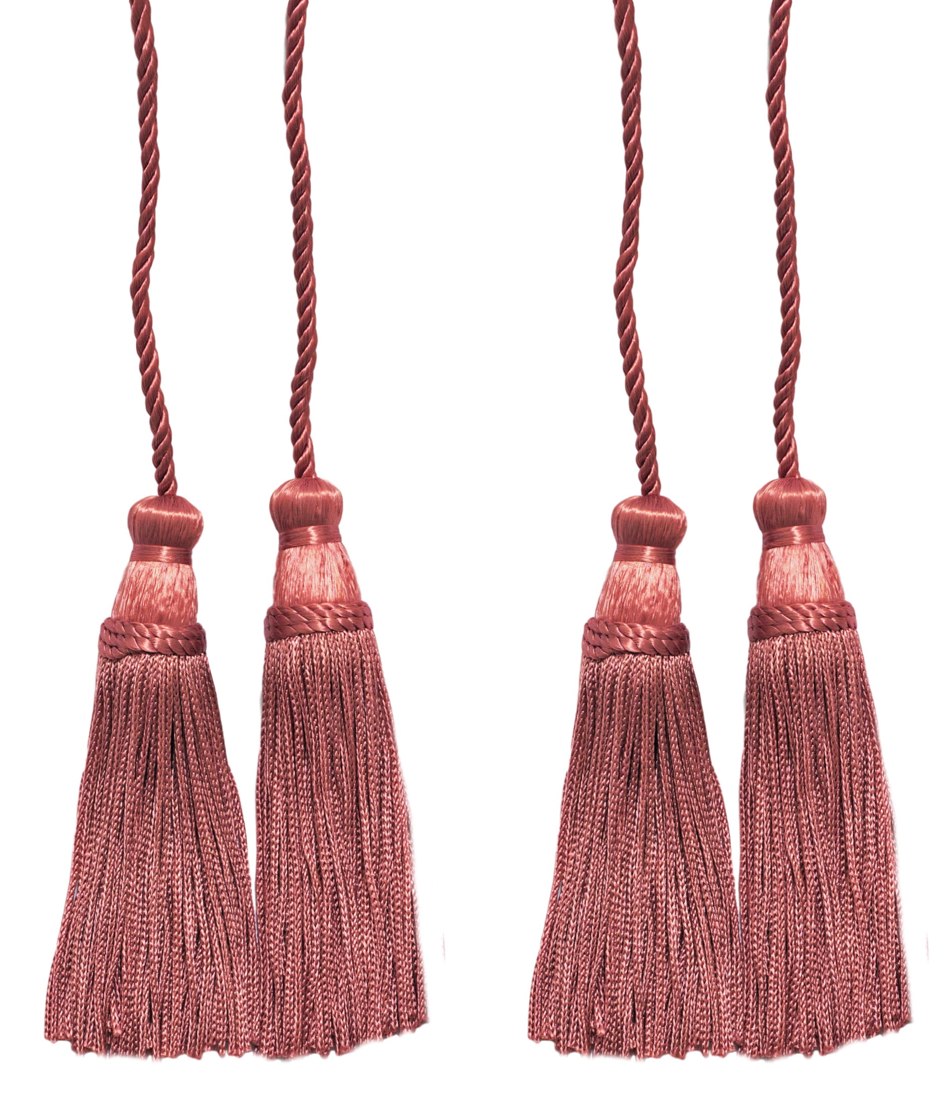 Decorative Chainette Double Tassel Curtain and Drapery Tieback ...