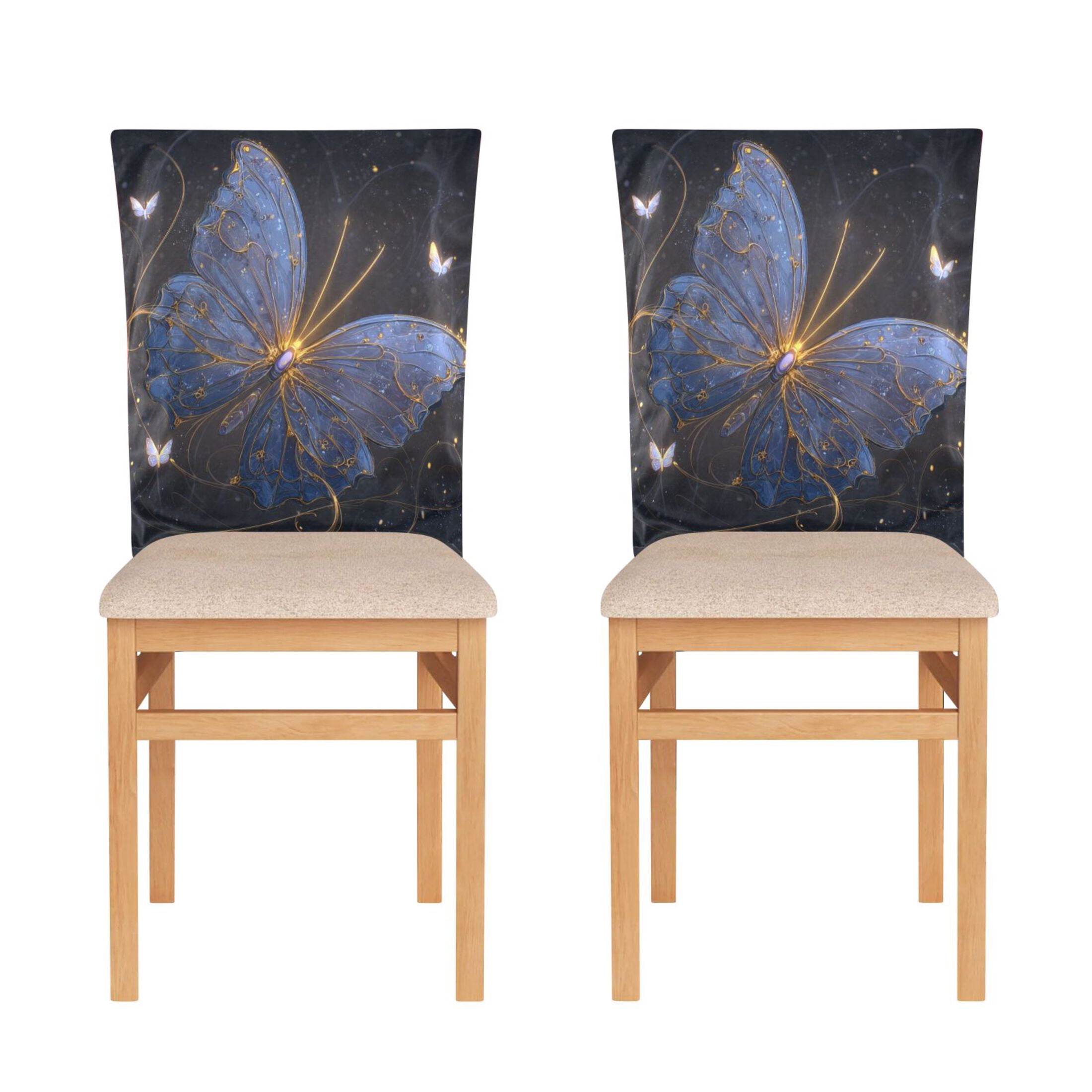 Decorative Chair Back Cover One Size x6 Chair Cover Dining Chair ...