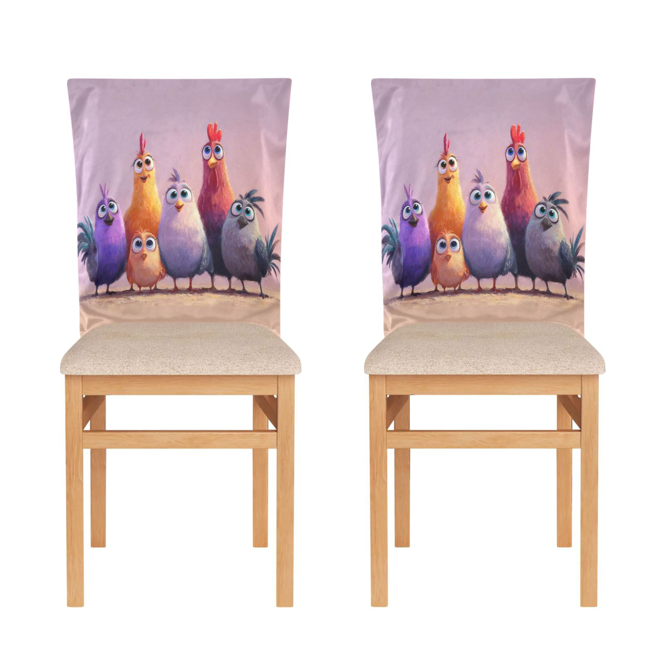 Decorative Chair Back Cover One Size x6 Chair Cover Dining Chair ...