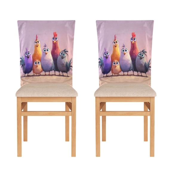 Decorative Chair Back Cover One Size x6 Chair Cover Dining Chair ...