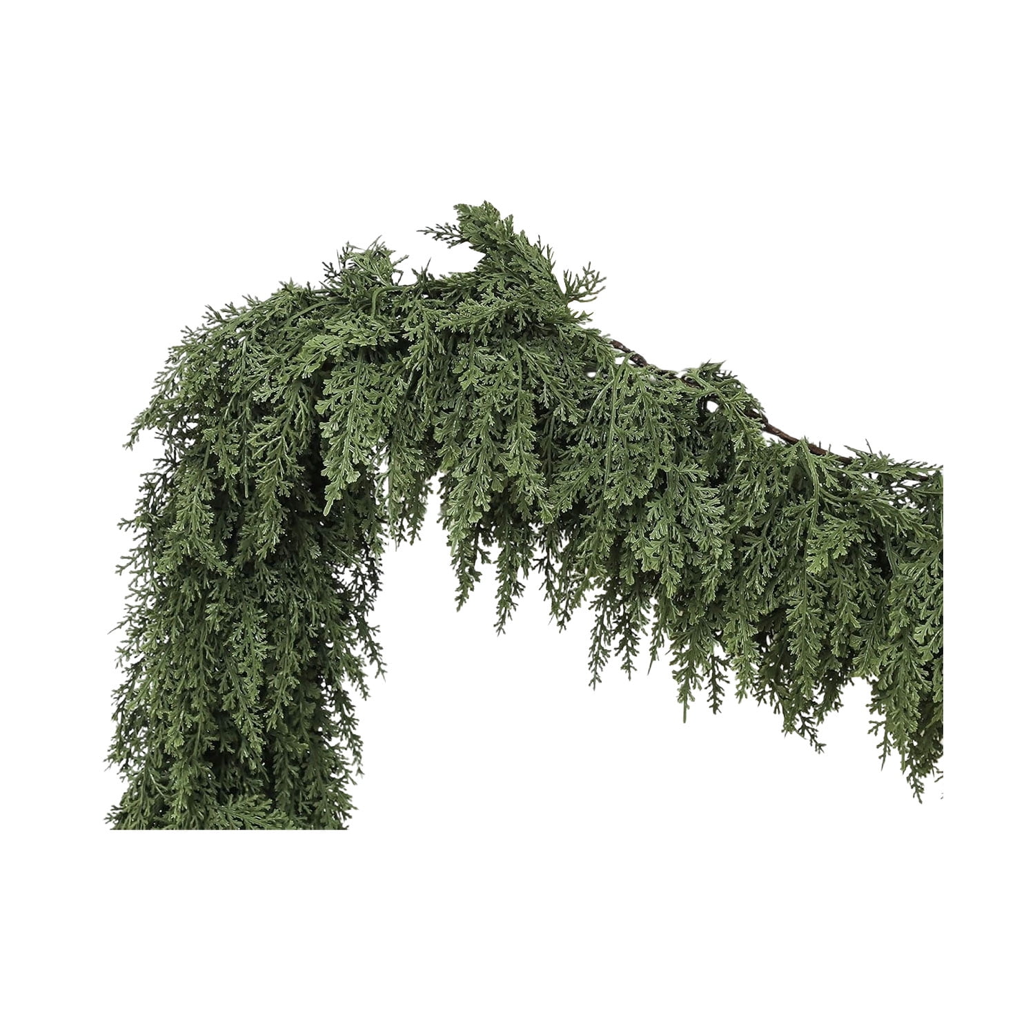 Decorative Christmas Greenery: 9ft New Style Artificial Garland, 80 ...