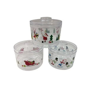 Plastic Christmas Containers