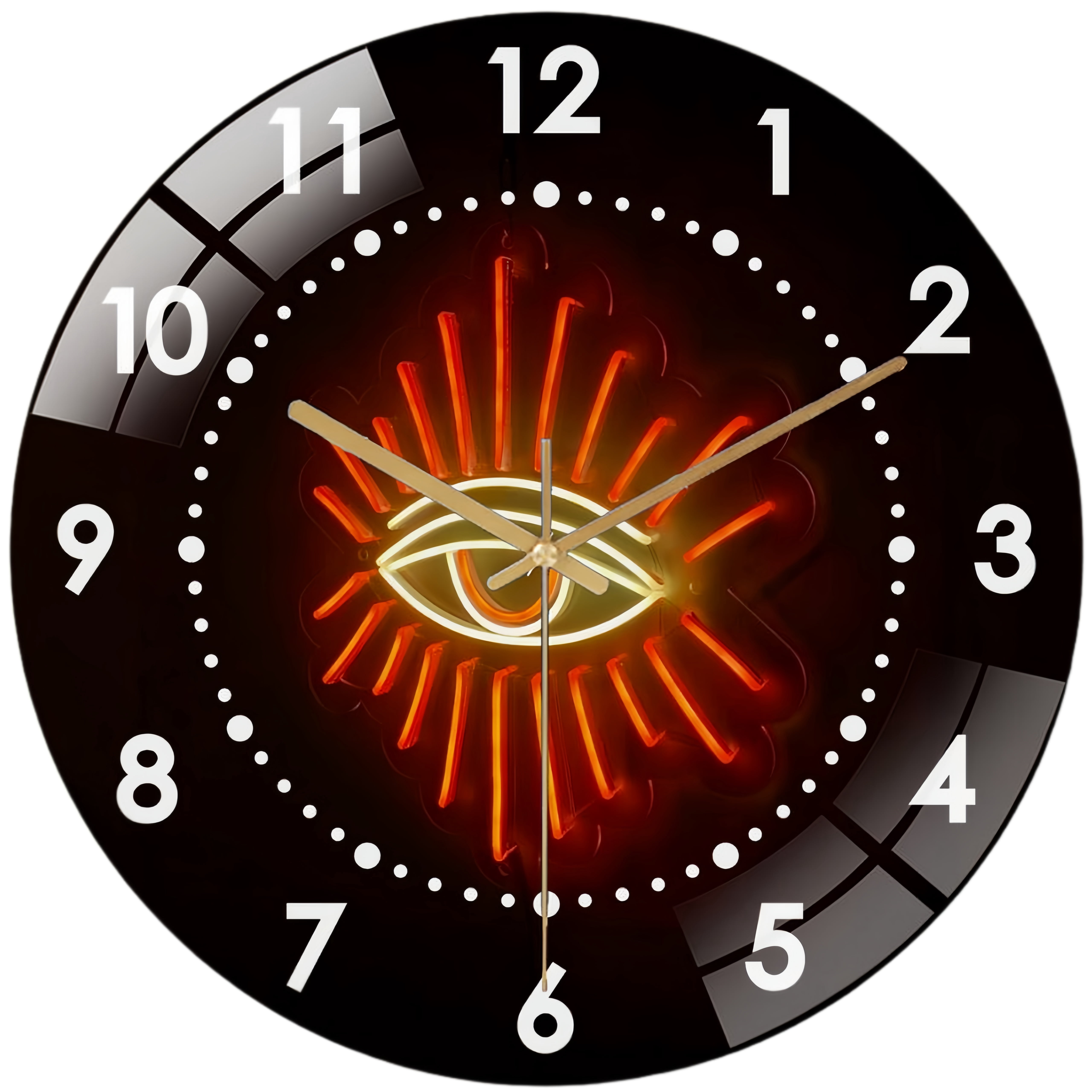 Decorative Clocks: Eye Glass Wall Clock,Eye Wall Art Decor Wall Clock ...