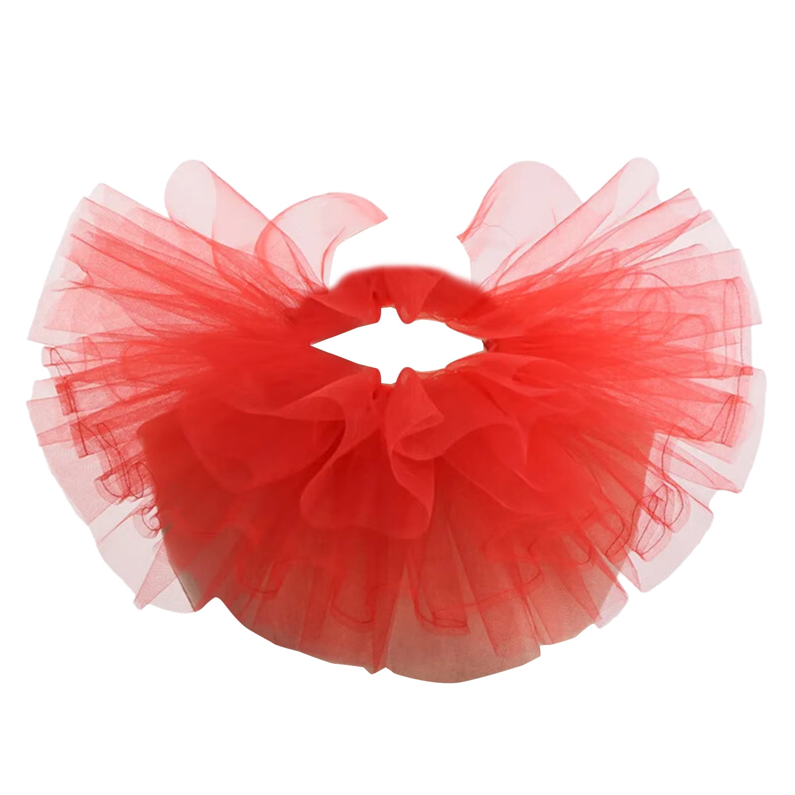 Decorative Clown Cosplay Choker Victorian Layered Ruffled Mesh Faux ...