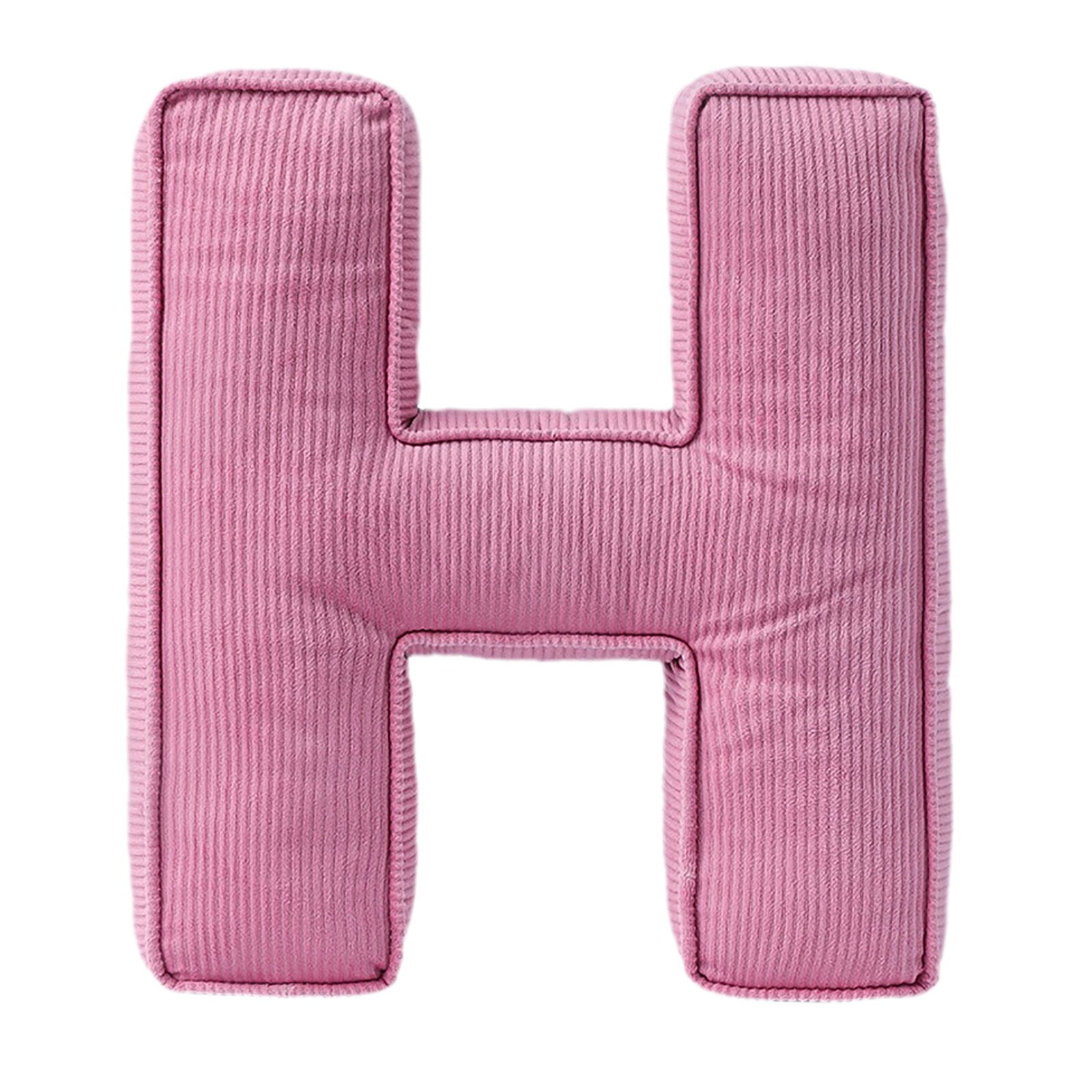 Decorative Corduroy Letter Pillow Alphabet Throw Pillows for Sofa ...