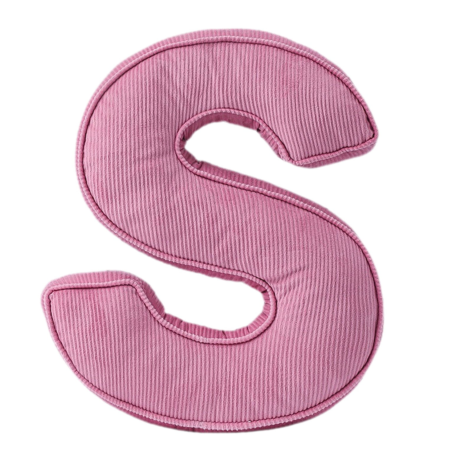Decorative Corduroy Letter Pillow Alphabet Throw Pillows for Sofa ...