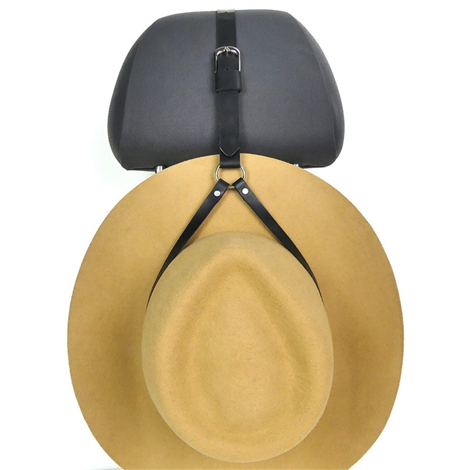Decorative Cowboy Hat Holder for Truck, Pu Leather Car Cowboy Hat Lasso ...