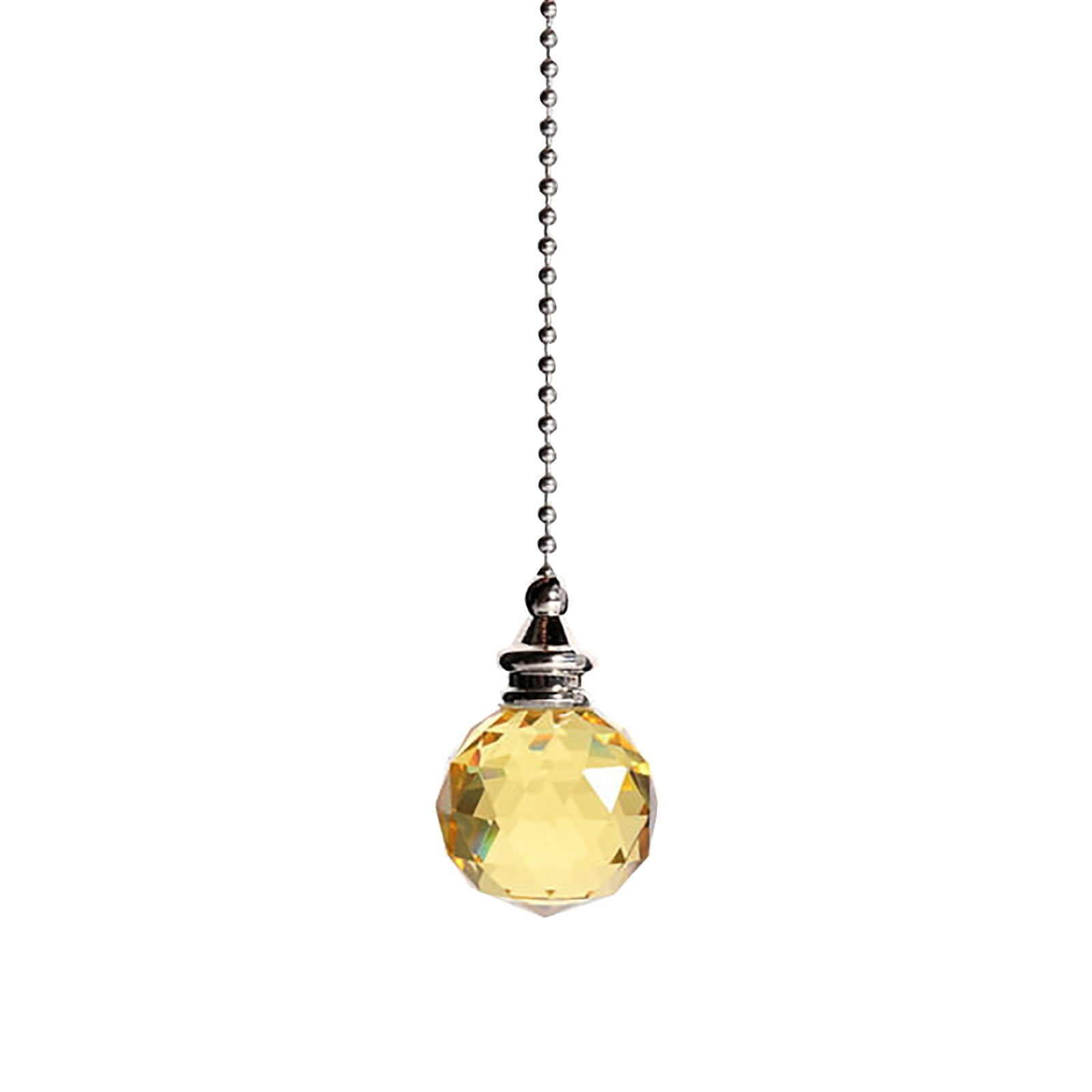 Decorative Crystal Ball Ceiling Fan Pull Chain Extension | Dazzling ...
