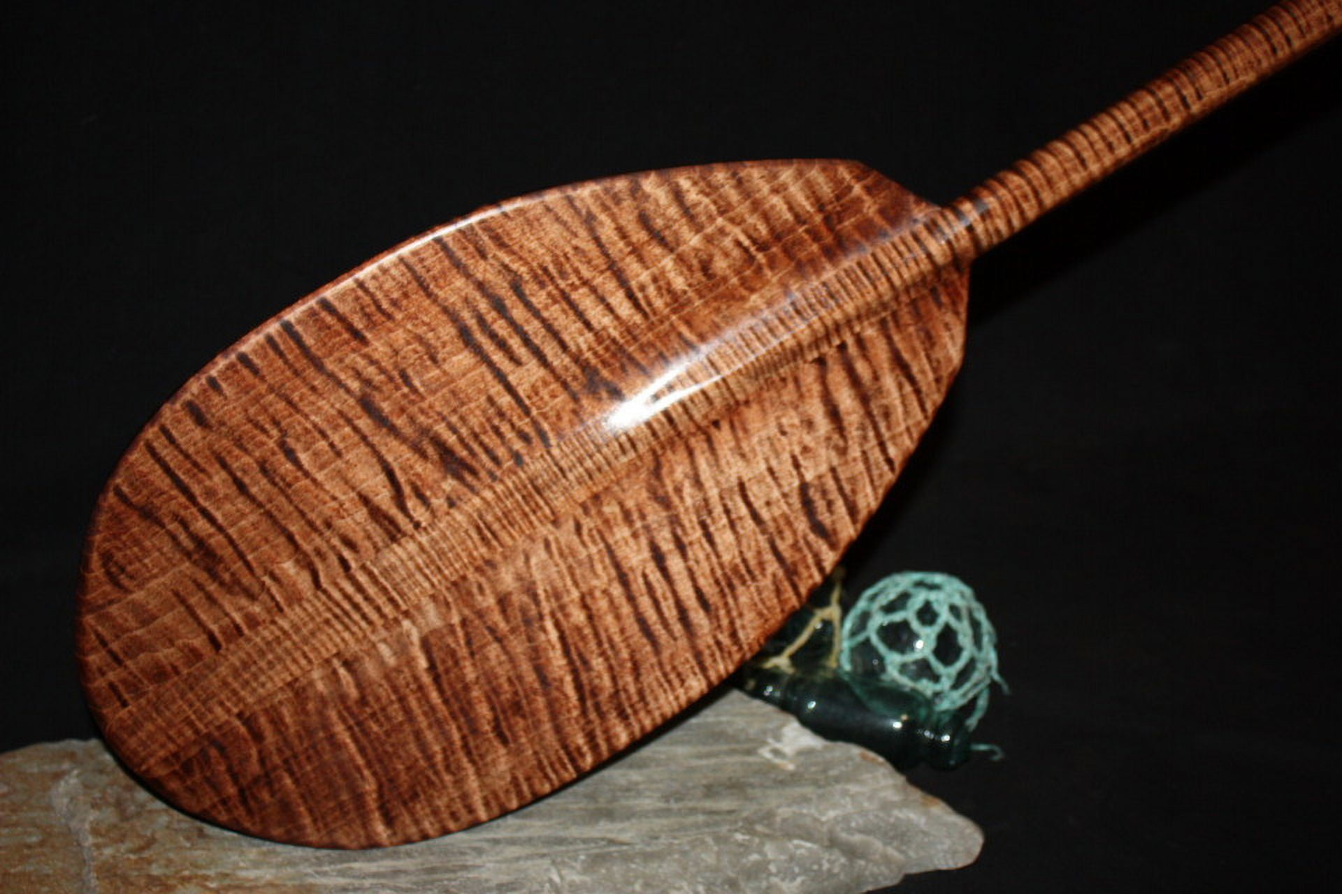 Decorative Curly Hawaiian Paddle 50" T-Handle | #koa4471 - Walmart.com