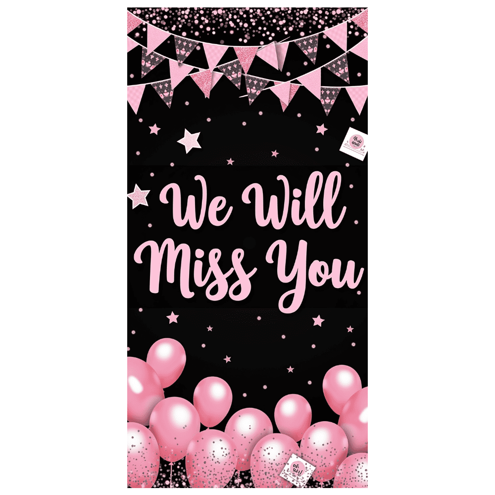 Decorative Design Farewell Party Banner Stars Design Goodbye Banner ...