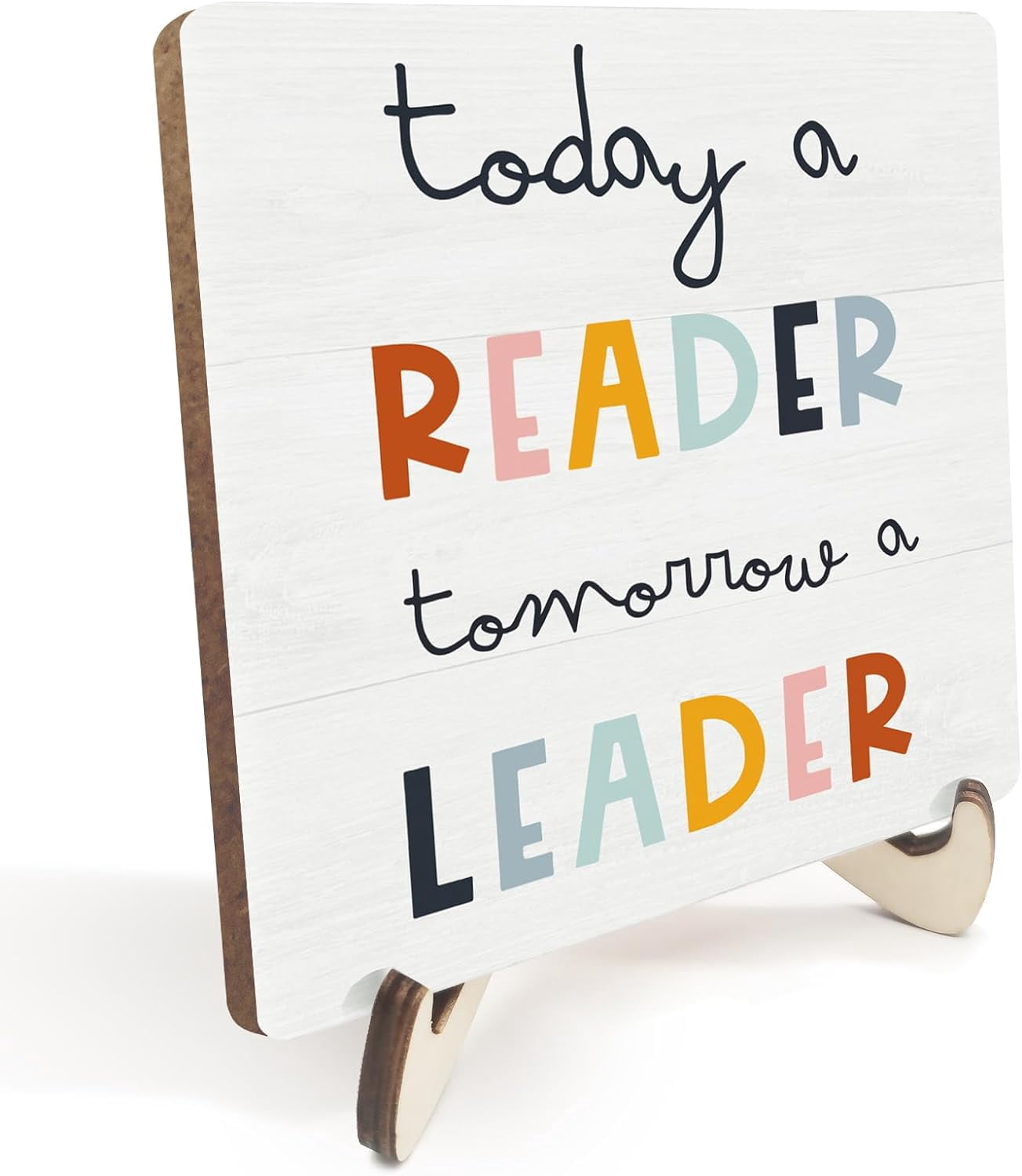 Decorative Desk Decor Motivational Today a Reader Tomorrow a Leader ...