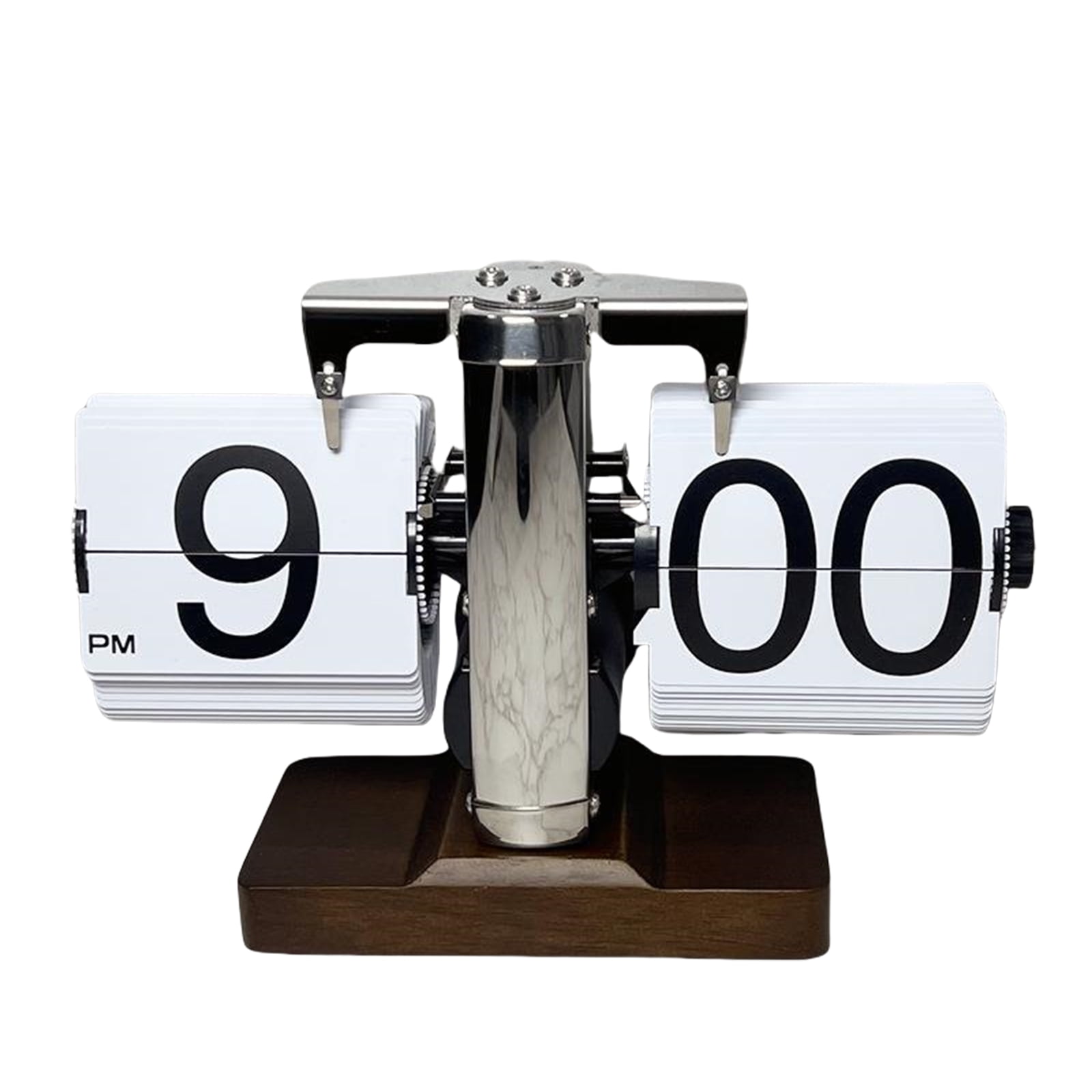 Decorative Digital Turn Page Clock for Office and Home Decors Operated ...