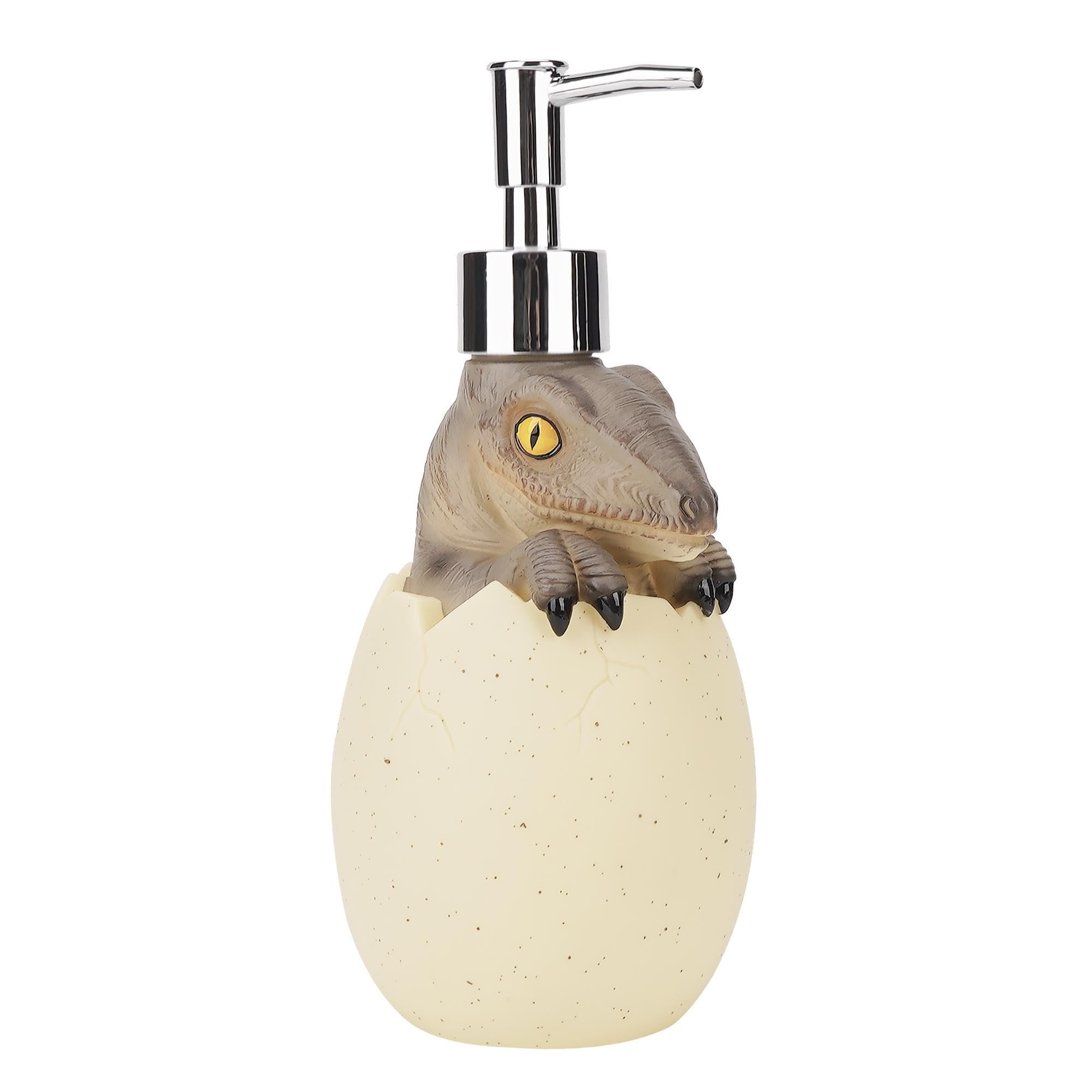 Decorative Dinosaur Hand Soap Dispenser for Bathroom Countertop ...
