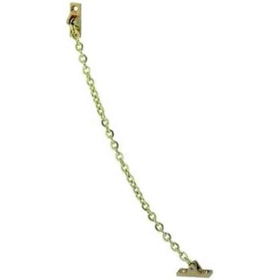 Decorative Door Chain, Used as Door Restraint, Polished Brass - Walmart.com
