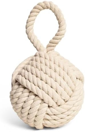 Decorative Door Stop, Weighted Door Stopper for Bottom of Door, Rope ...