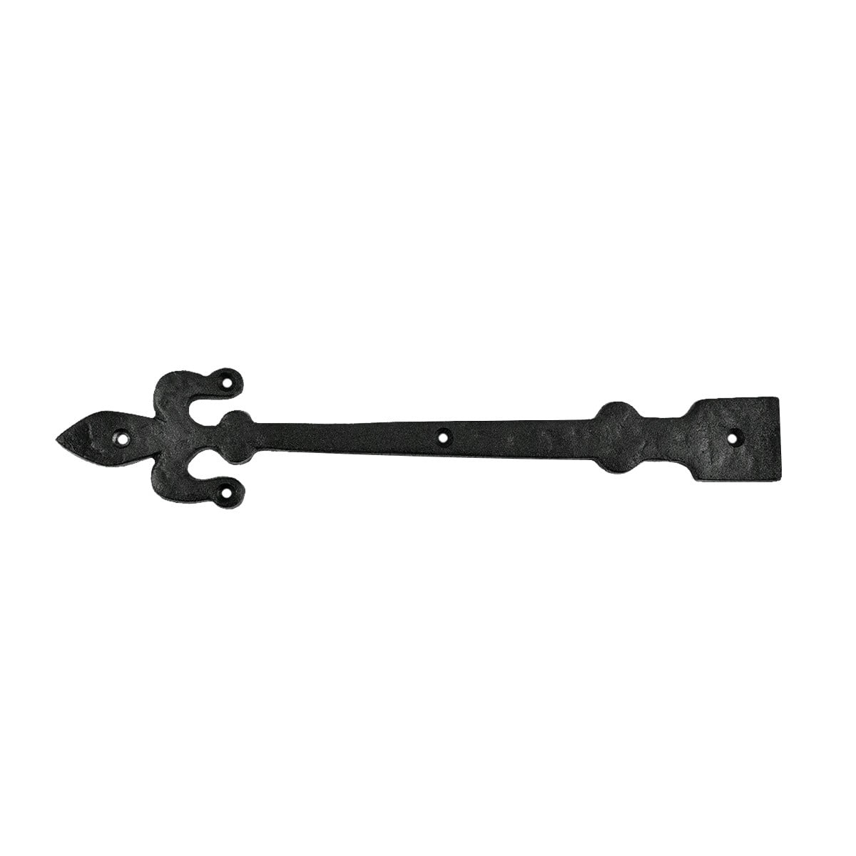 Decorative Door Strap Dummy Hinge 12" Fleur De Lis Antique Rustic Pack ...