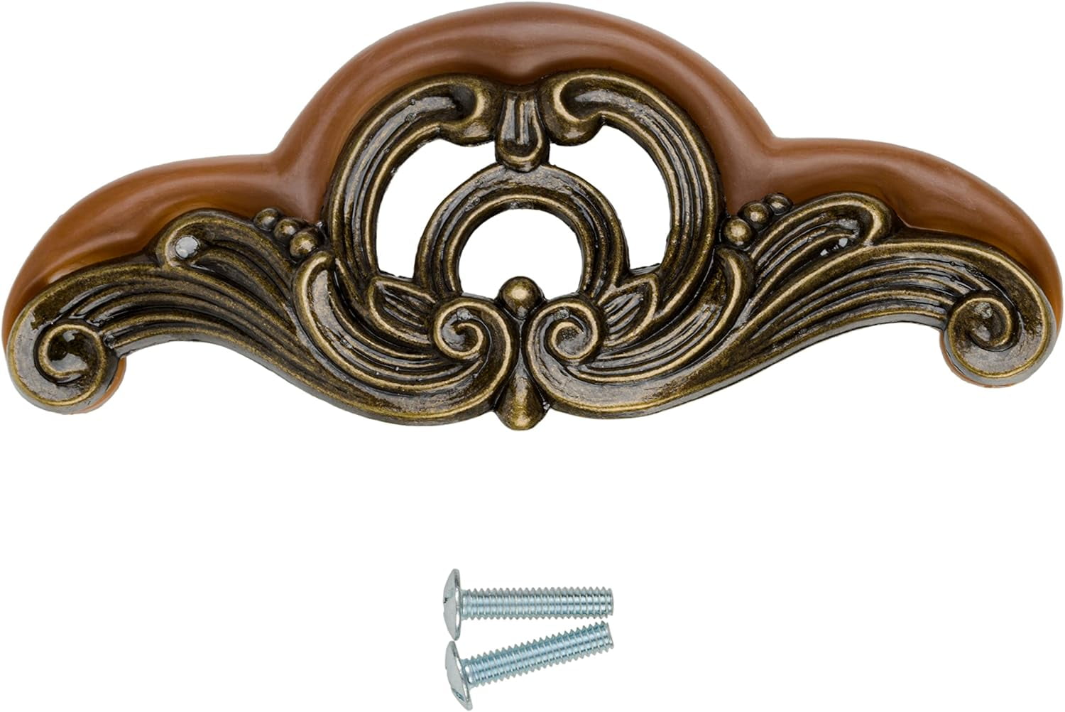 Decorative Drawer Pull | Centers: 4 1/2" | Handle for Antique Cabinet ...