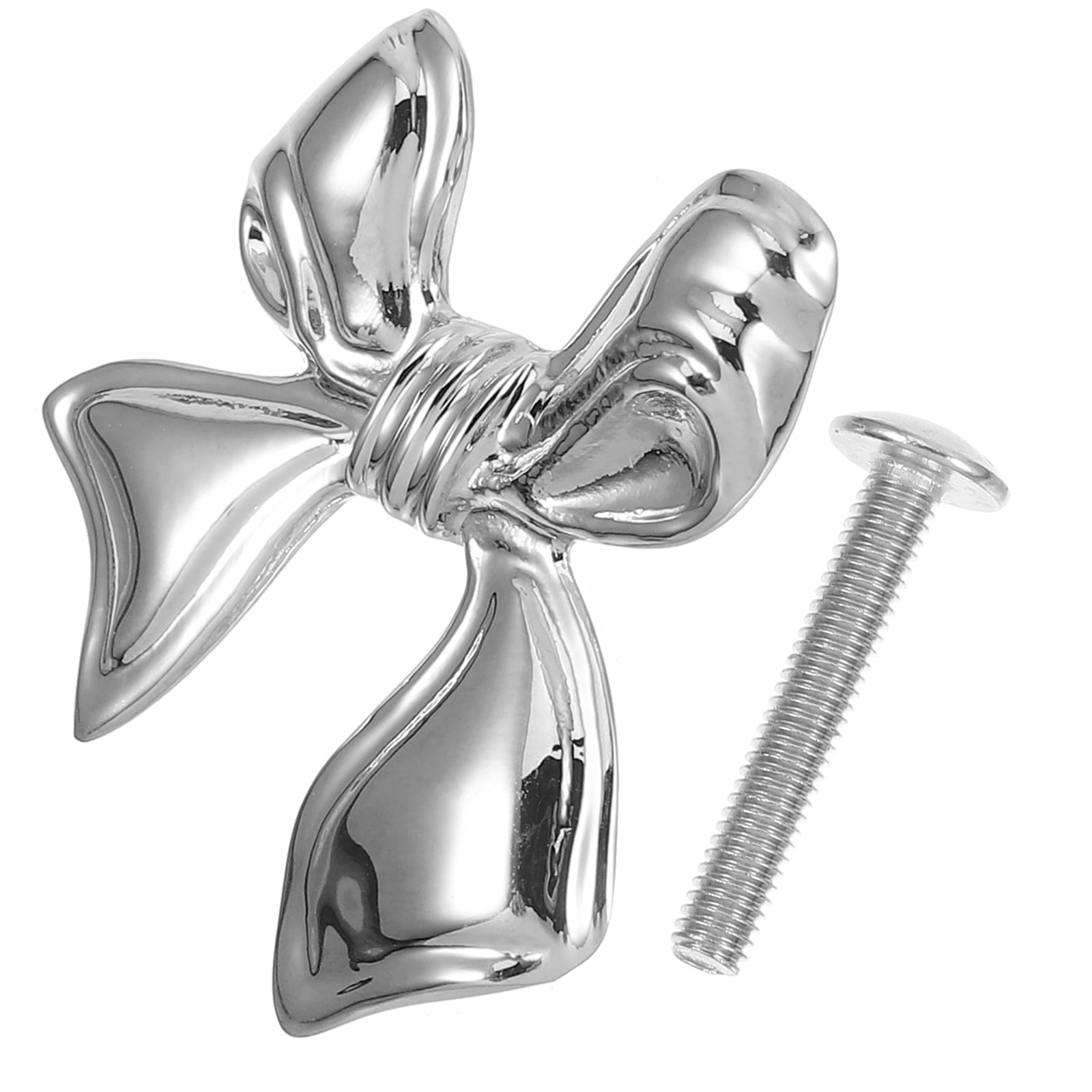 Decorative Drawer Pull Unique Cabinet Knob Bowknot Style Handles for ...
