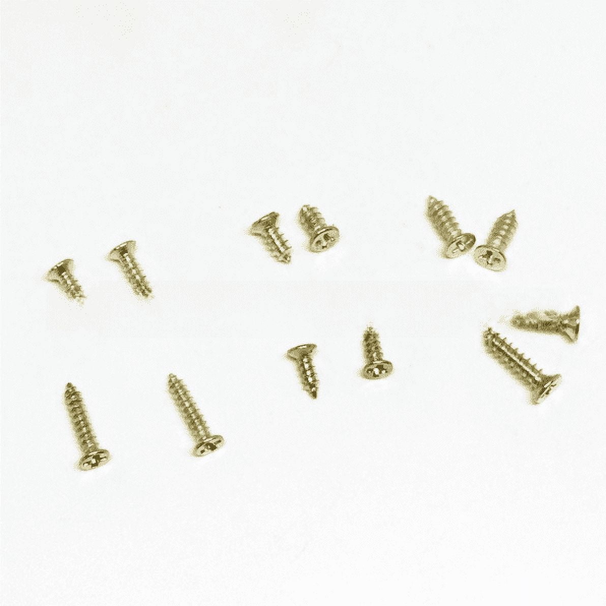 Decorative Effect Furniture Hardware Screws, Heavy Traction Solid Brass ...