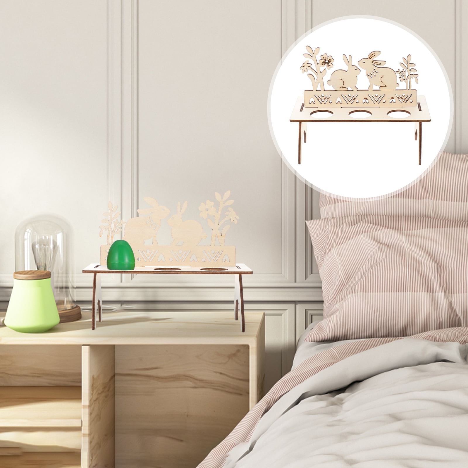 Decorative Egg Holder Festival Egg Stand Multi-function Easter Decor ...