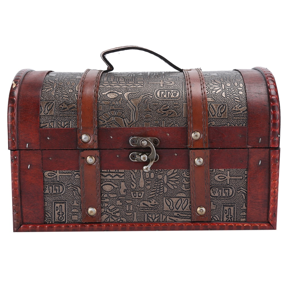 Decorative Egyptian Theme Treasure Jewelry Chest for Home Decoration ...