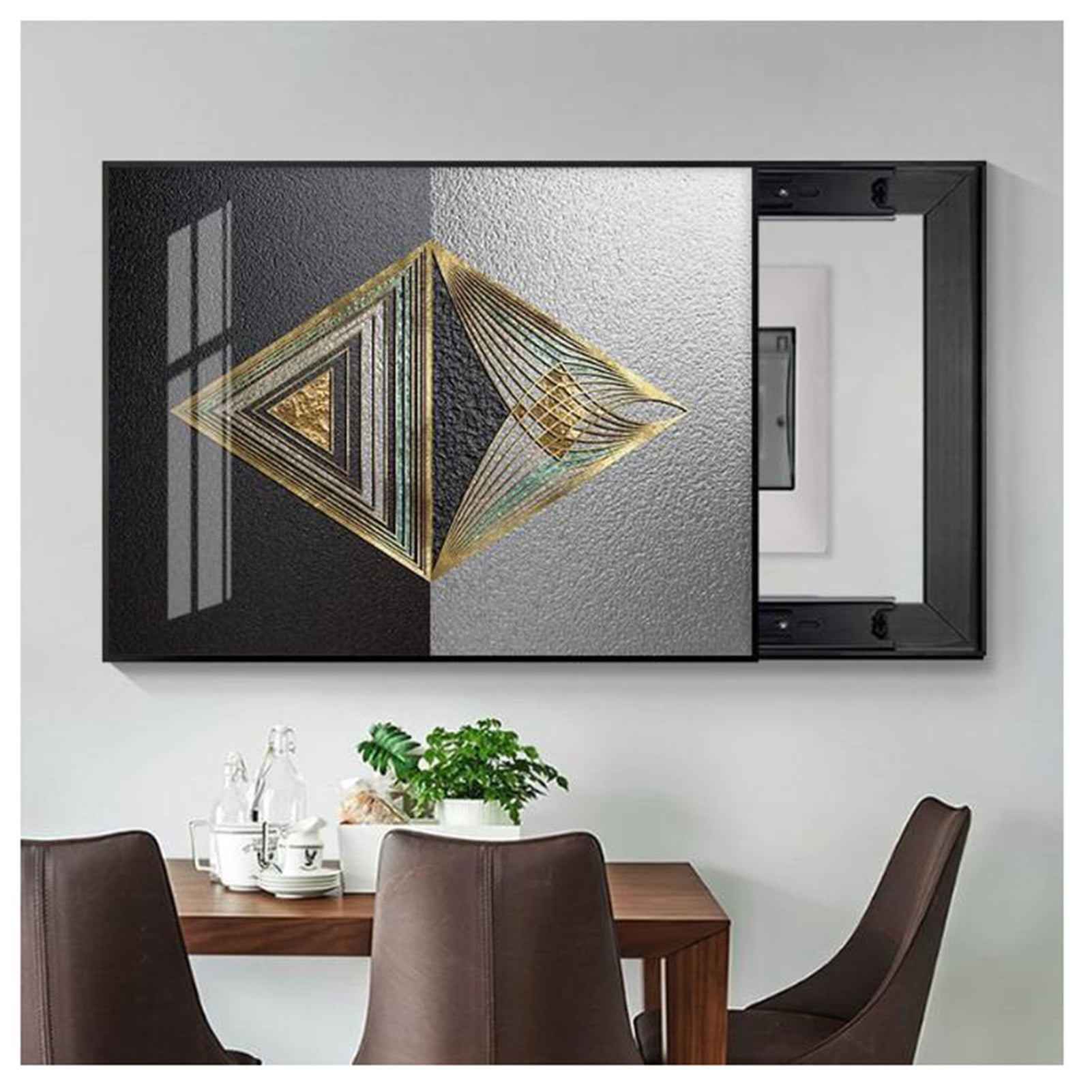 Decorative Electrical Box Cover, Electrical Panel Decoration, Painting ...