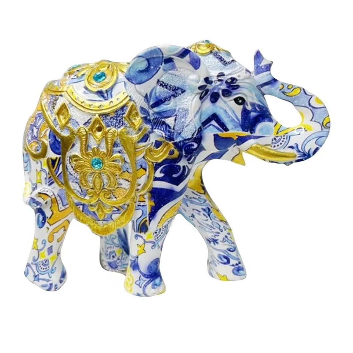Decorative Elephant Statue Sophisticated Resin Ornament Animals ...