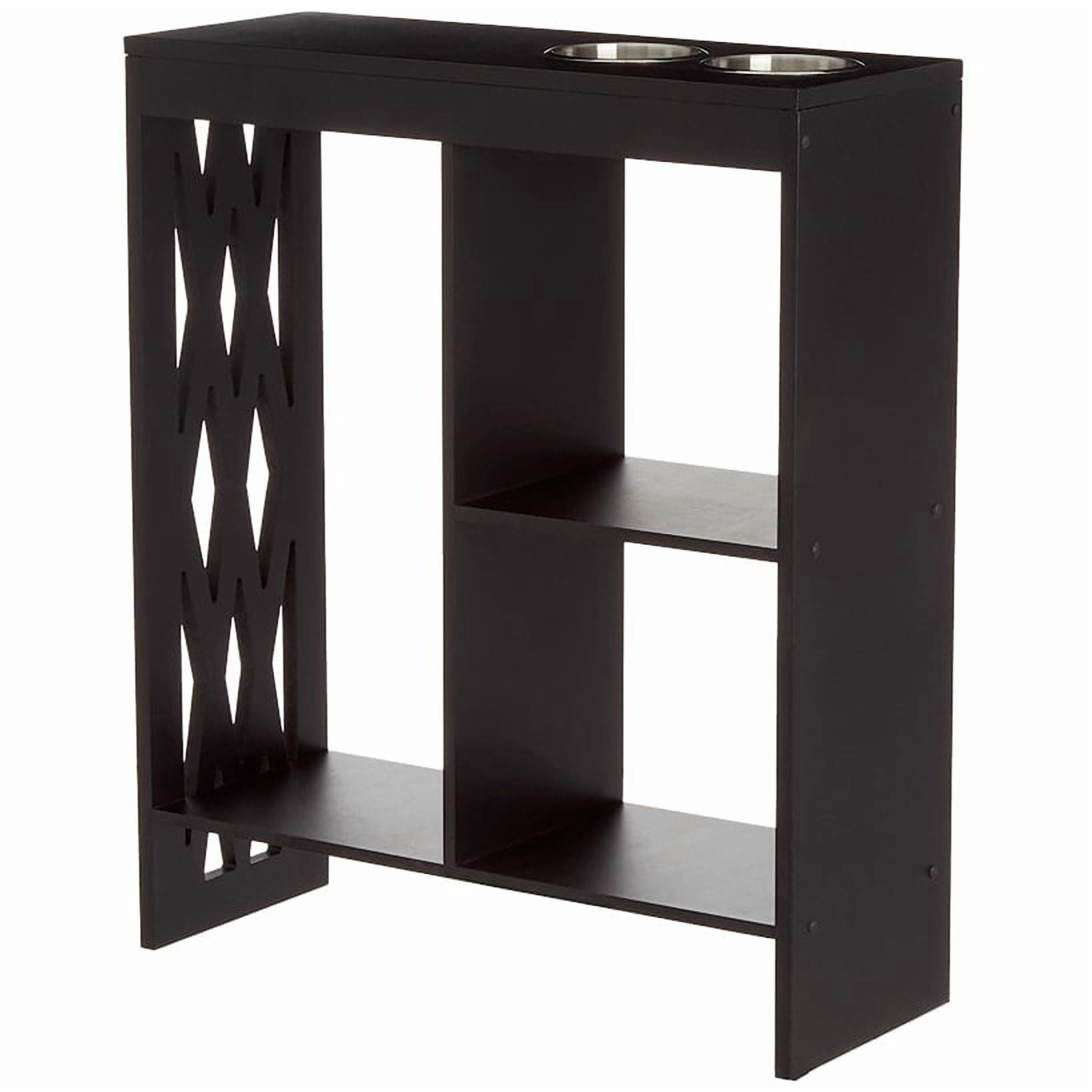 Decorative End Table with Drink Holder - Walmart.com