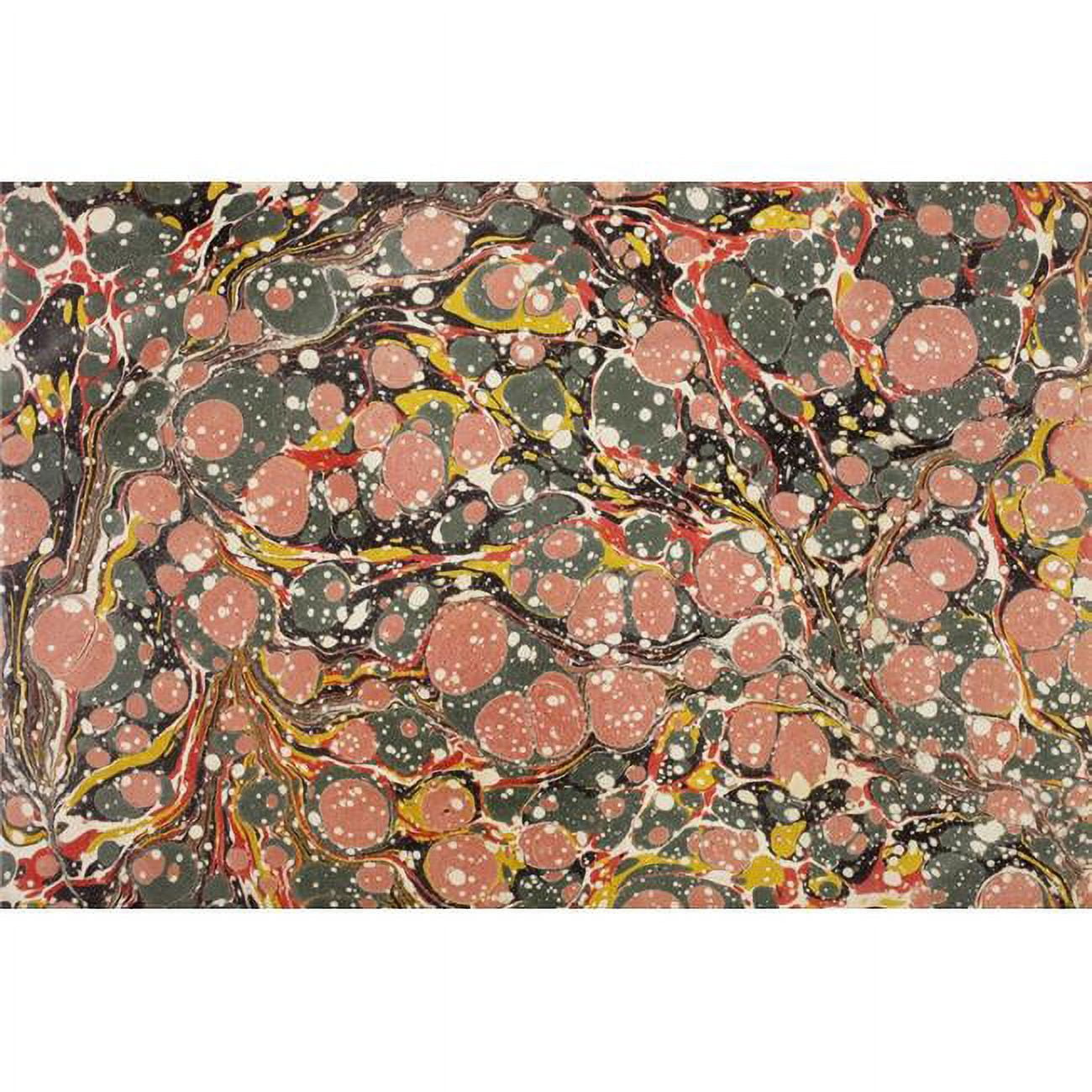 Decorative Endpaper From A Nineteenth Century Book Poster Print, 34 x ...