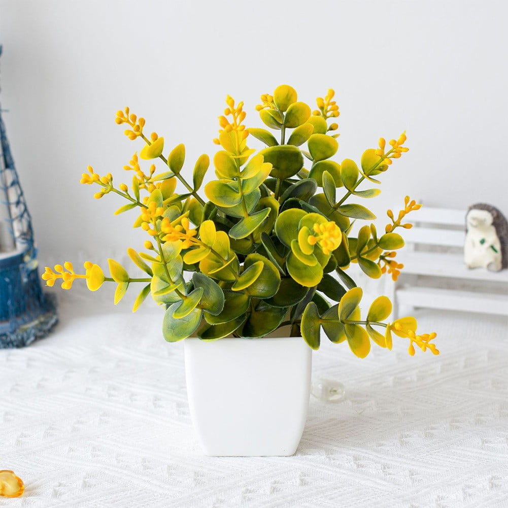 Decorative Fake Plant Flower For Home And Shop Bright Color Never Fades ...