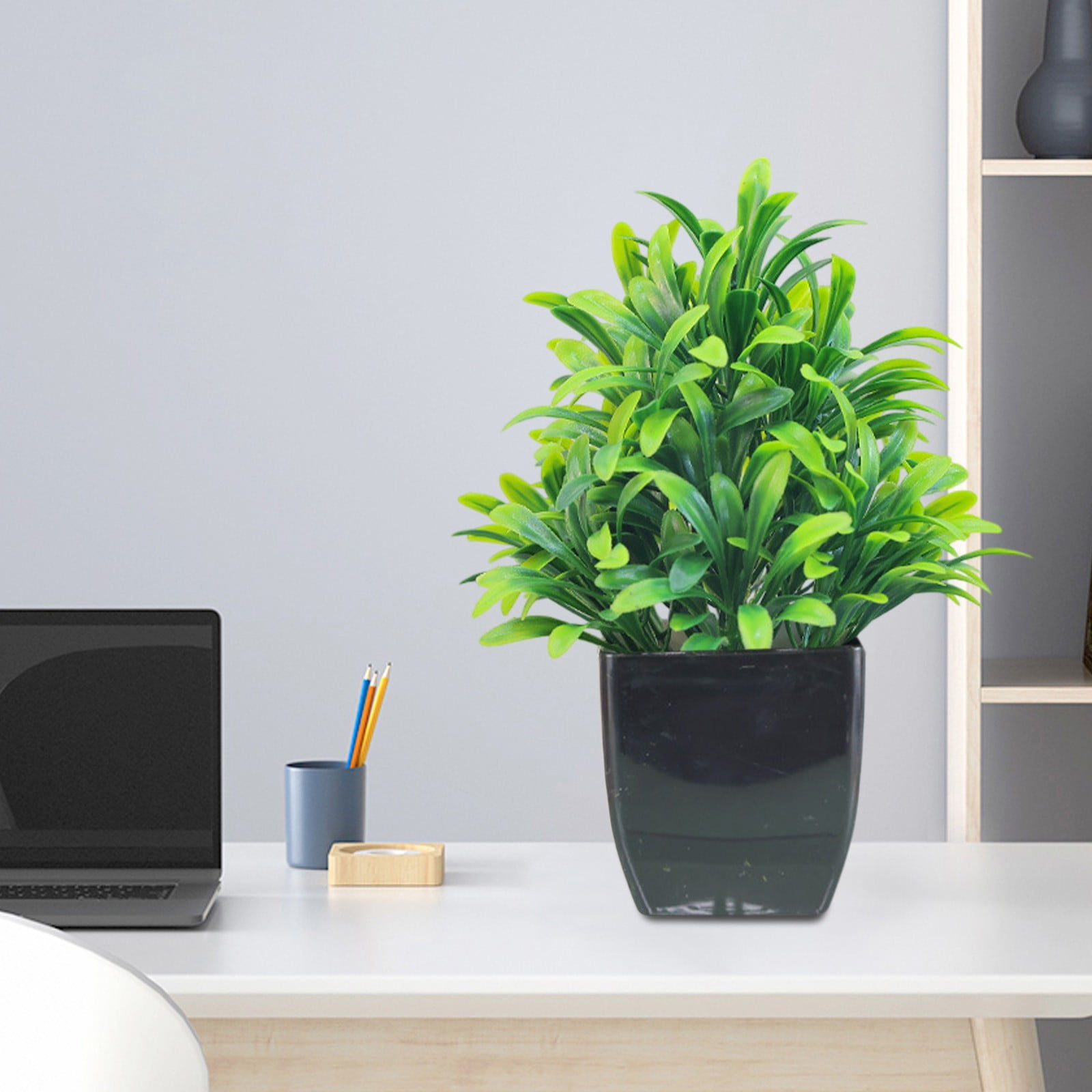 Decorative Fake Plants Simulation Green Plants Indoor Home Furnishings ...