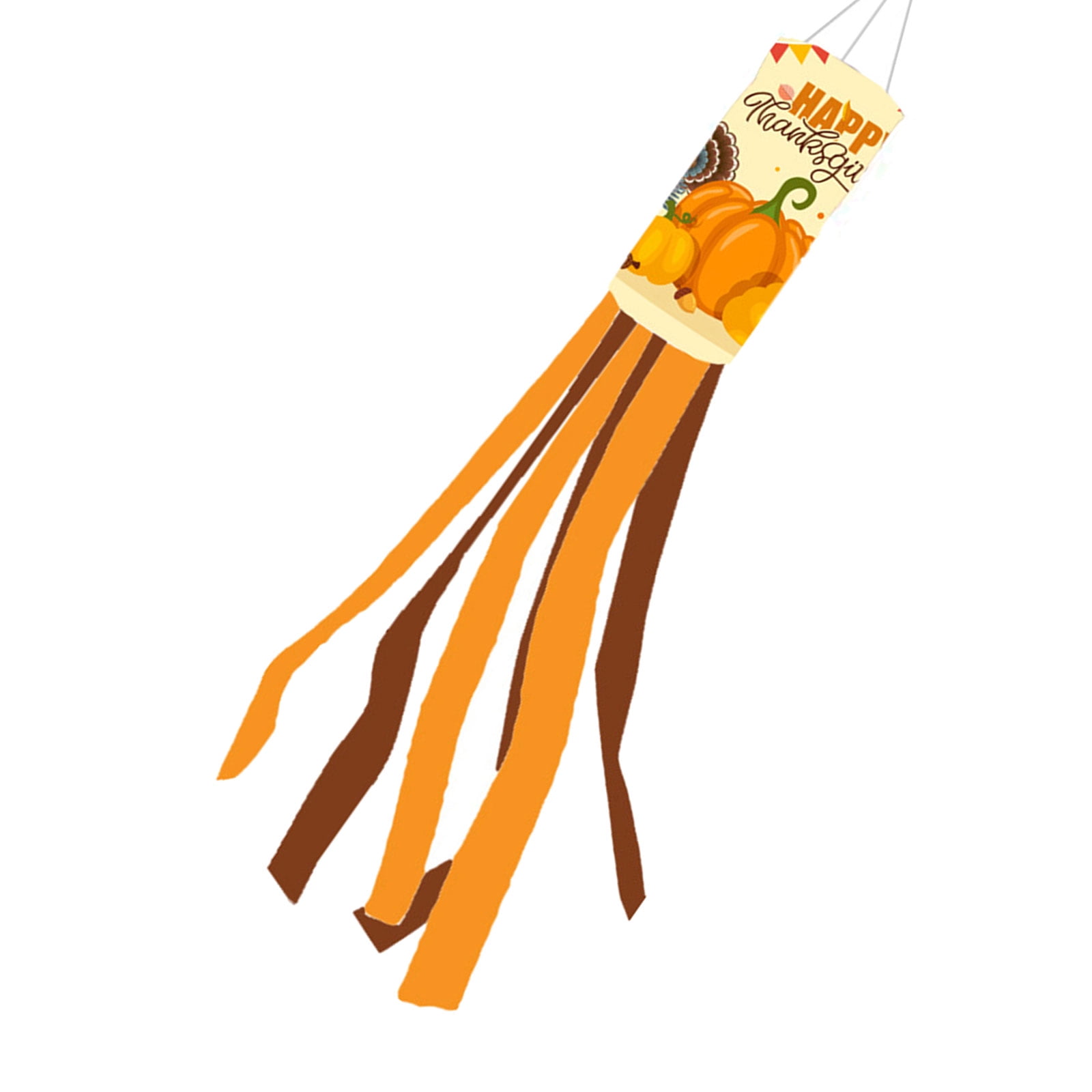 Decorative Fall Thanksgiving Windsock, 28inch Outdoor Hangings for ...