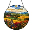 Decorative Farm Scene Stained Glass Suncatcher – Window Art1701 ...