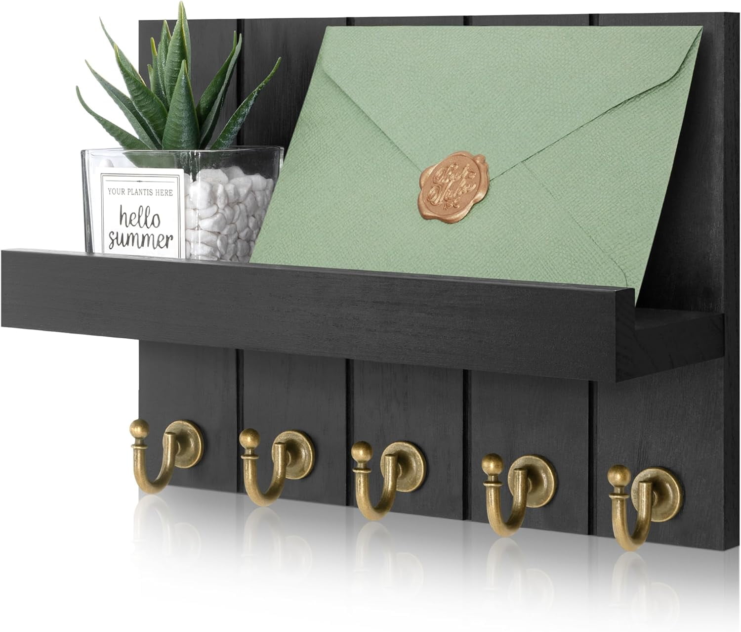 Decorative Farmhouse Key Holder for Wall | Modern Key Racks for Wall ...