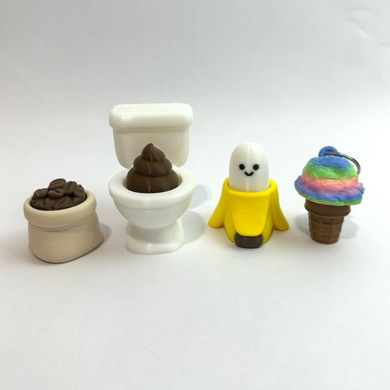 Decorative Fidget Figurine Set – Stress Relief Sculptures for Desk ...